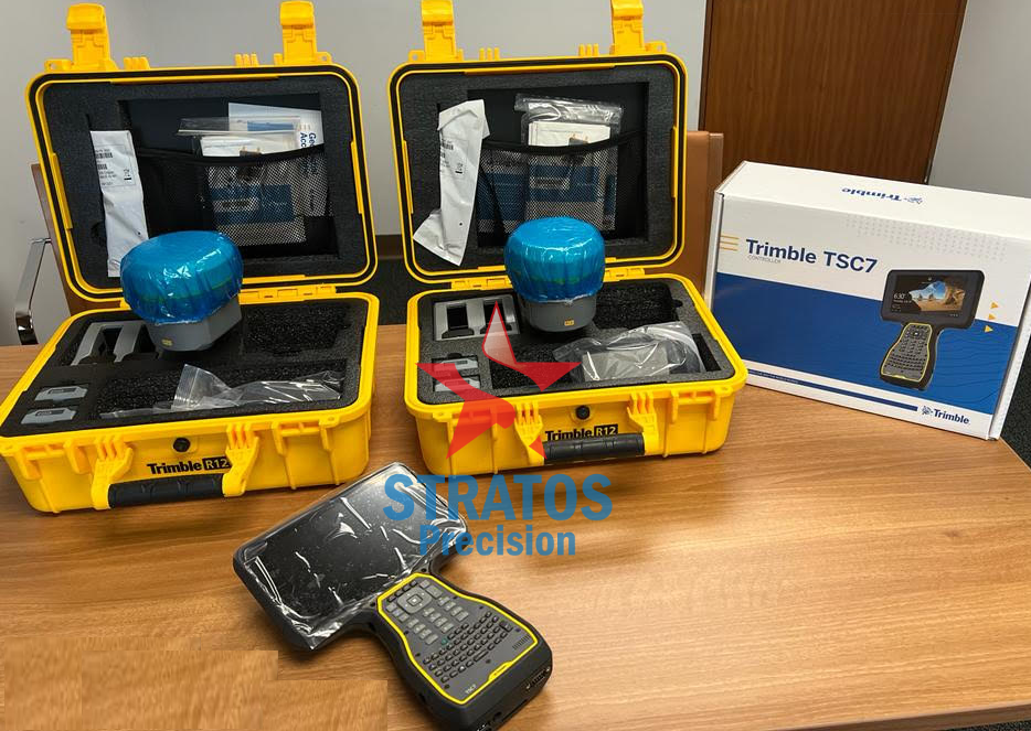 Trimble R12i GNSS Base and Rover with TSC7 Controller